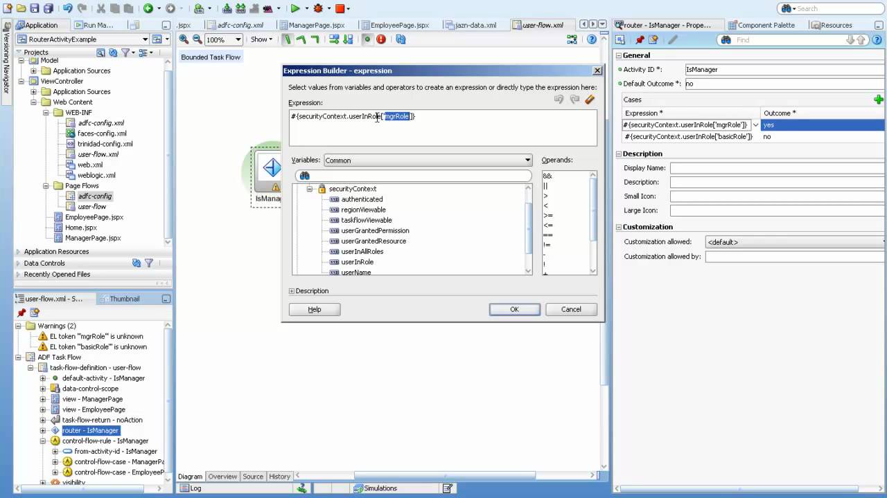 Using Task flow Router Activity in Oracle ADF - YouTube