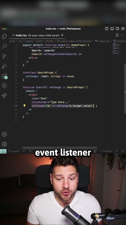 Passing values across components in React - YouTube