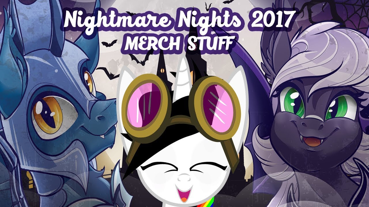 Nightmare Nights 2017 Merch Stuff - YouTube