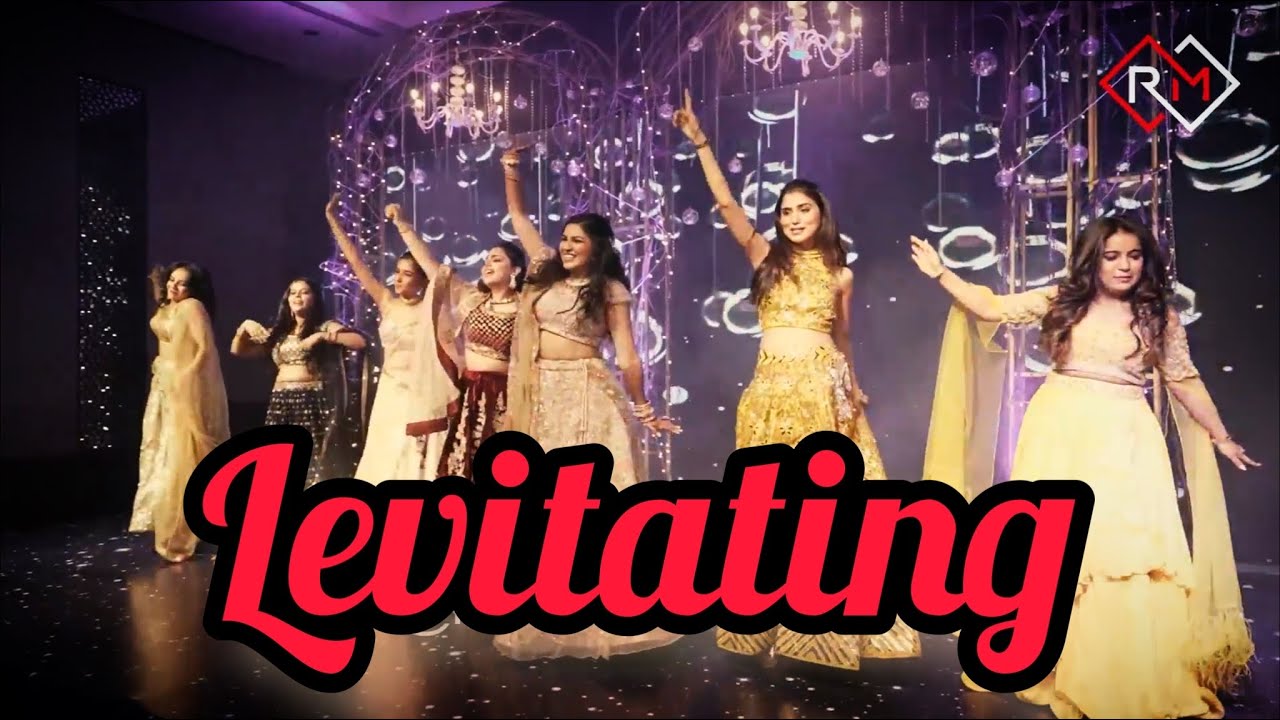 LEVITATING DANCE PERFORMANCE | FLASHMOB SANGEET PERFORMANCE | BRIDE ...