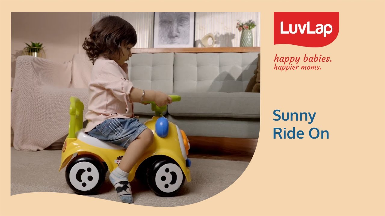 LuvLap Sunny Baby Ride On - YouTube