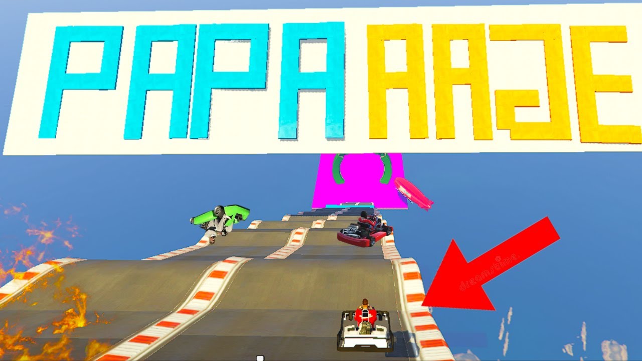 Playing GTA 5 Mega Ramp Race: Who Will Survive? EGOISTIC DEKU - YouTube