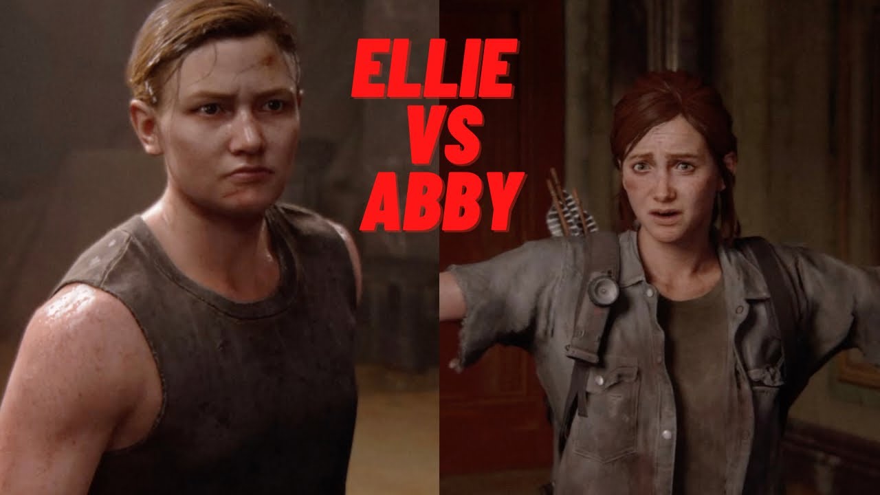 TLOU2 Ellie dodges Abby. Theatre fight, Ellie Versus Abby - YouTube