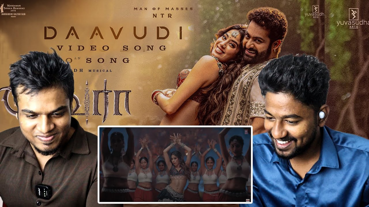Devara Daavudi Video Song Tamil and Telugu REACTION | Devara Davoodi ...