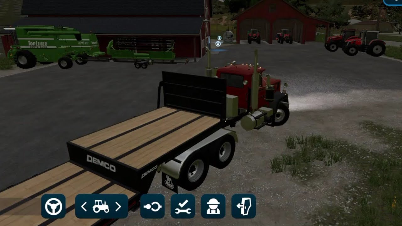 farming simulator 23| #1| first look gameplay| how to buy new tractor 🚜 ...