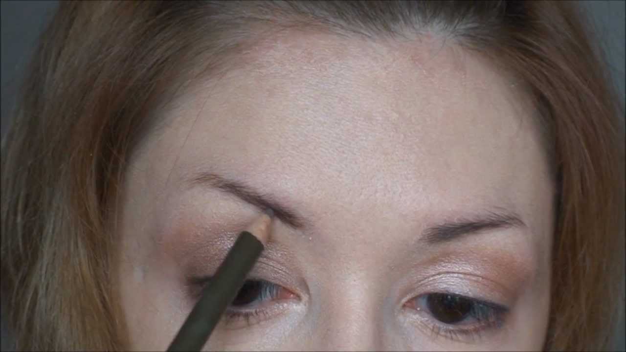 Contour for Low Crease/Mono-Lid Eyes + Fall makeup Tutorial! - YouTube