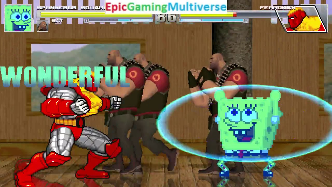 Team Fortress 2 Characters (The Heavies) And SpongeBob VS Ferroman In A ...
