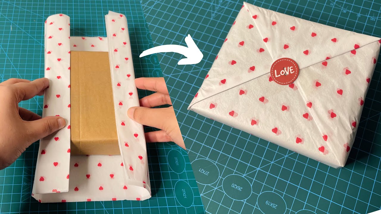 Gift wrapping ideas 🎁| Gift wrapping with small wrapping paper - YouTube