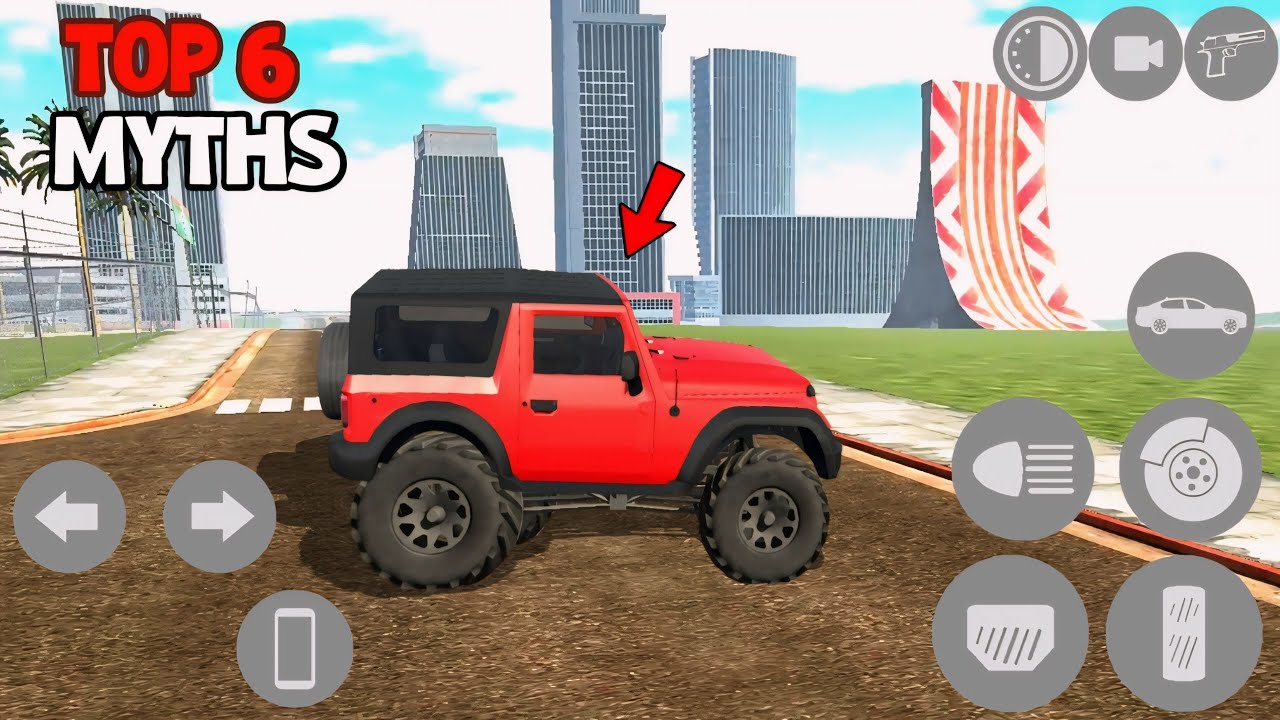 NEW MONSTER THAR CHEAT CODE IN INDIAN BIKE DRIVING 3D | SECRET TOP 6 MYTHS | #89 - YouTube