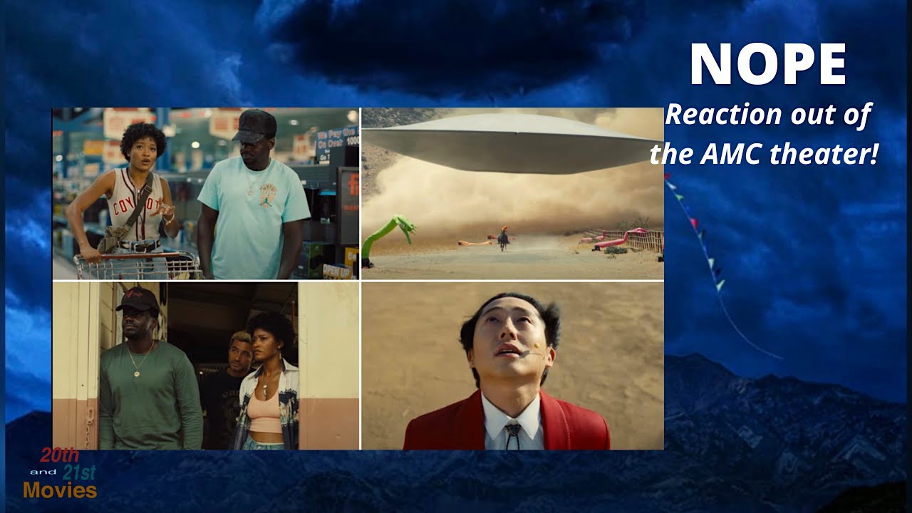 NOPE Reaction Right Out of the AMC Theater! - YouTube