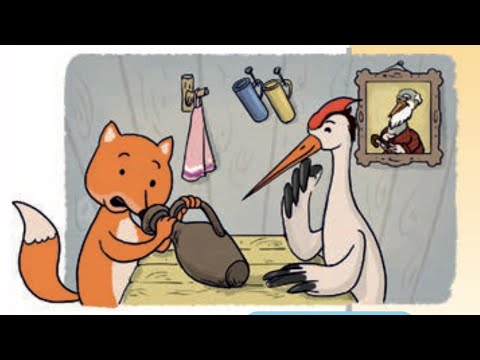 Səsli kitab “ Tülkü və Leylək”