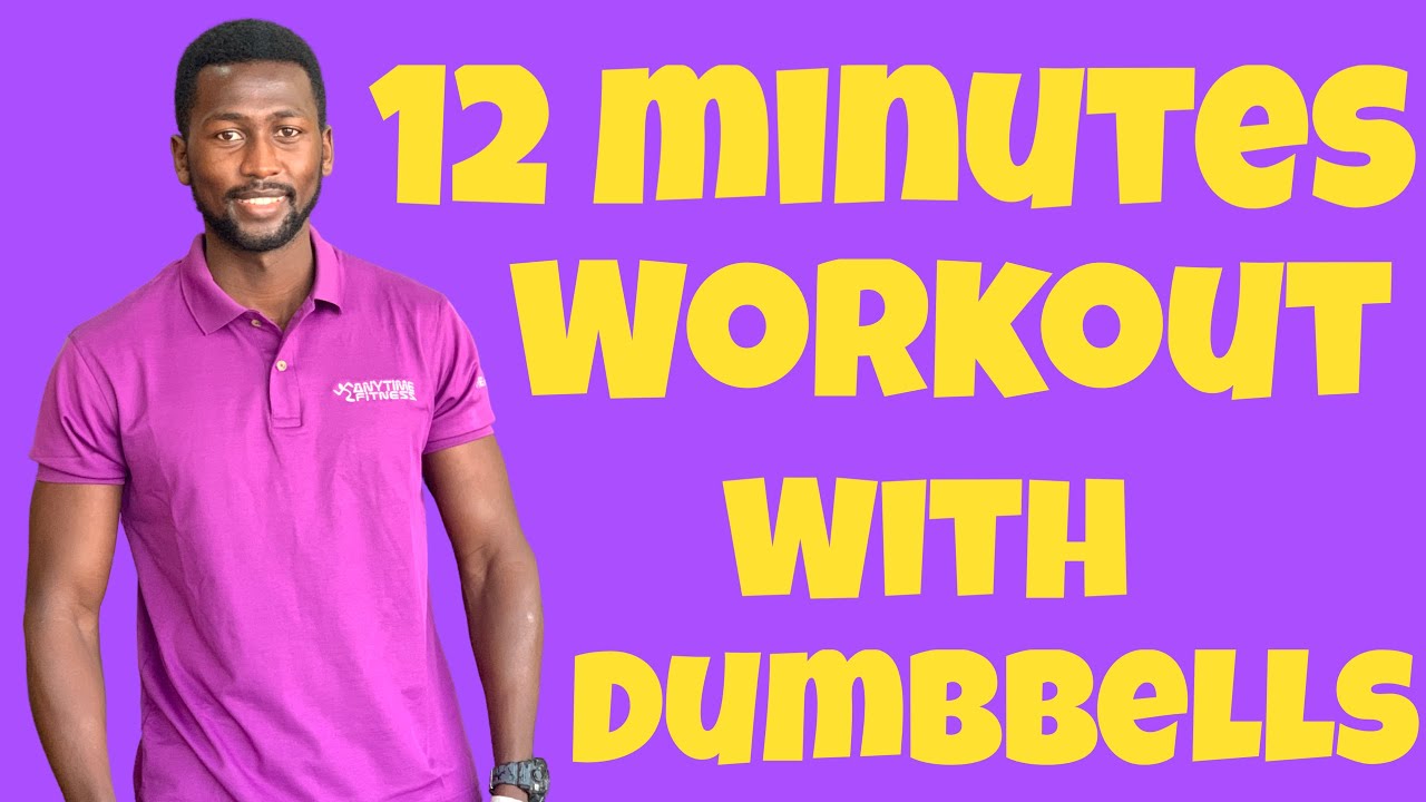 12 Min Workout with Dumbbells| resistance training| full body workout ...