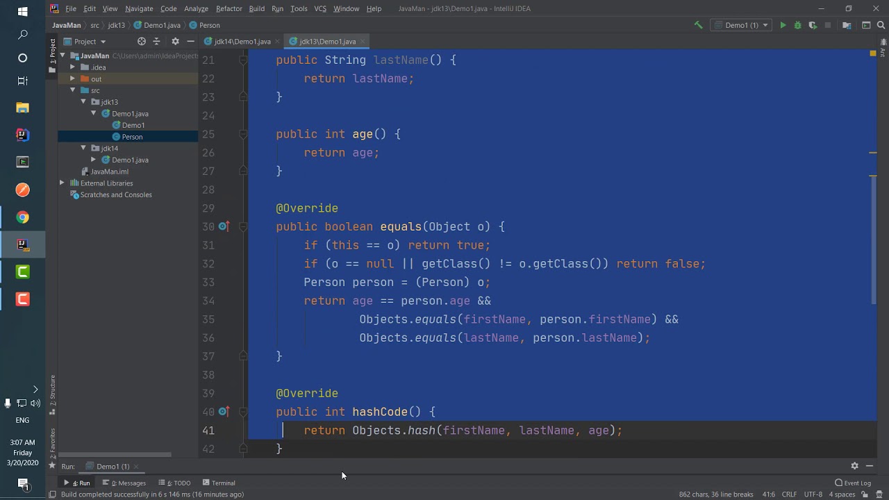 Java 14 New Features - record - YouTube
