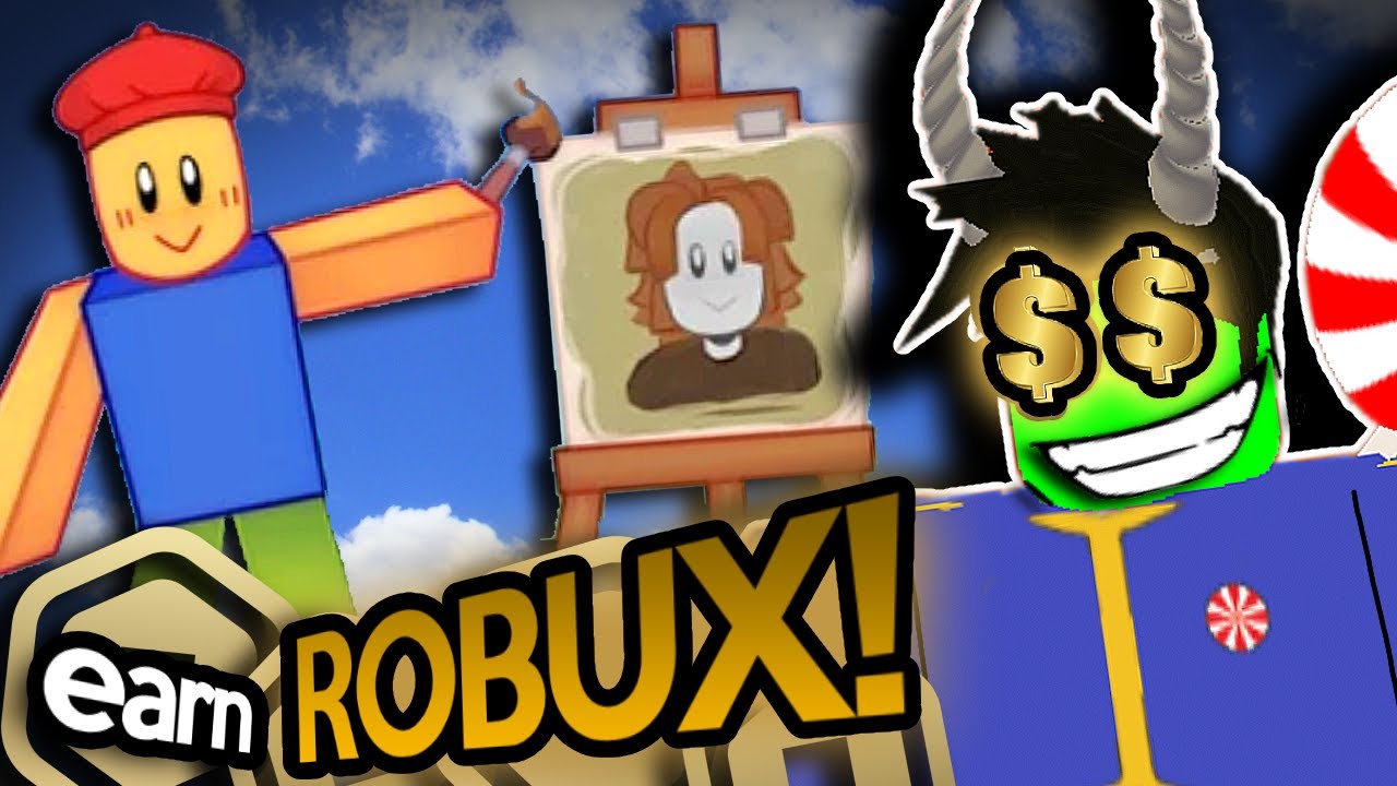 draw me = GET ROBUX!💰(donating Robux to FANS in Starving Artists🔴LIVE ...