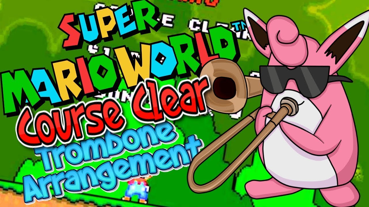 Course Clear Super Mario World Trombone Arrangement *With Sheet Music ...