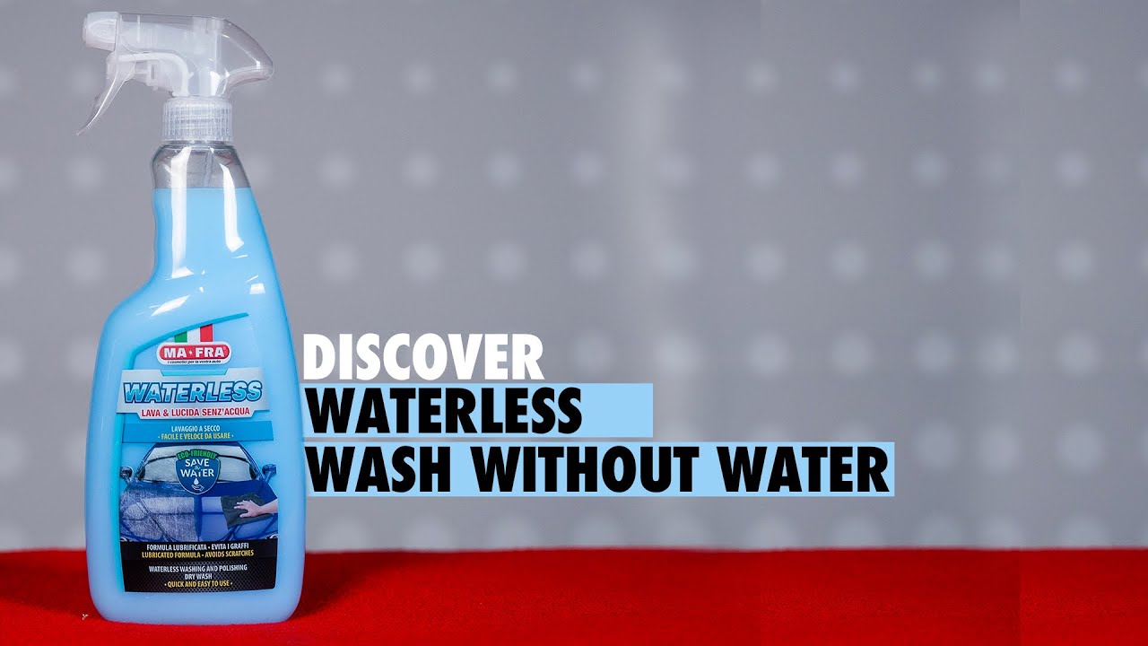 "Car Wash Solution WITHOUT Water? Discover How with Waterless by Mafra ...