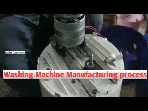 Washing Machine manufacturing process | portable washing machine ...