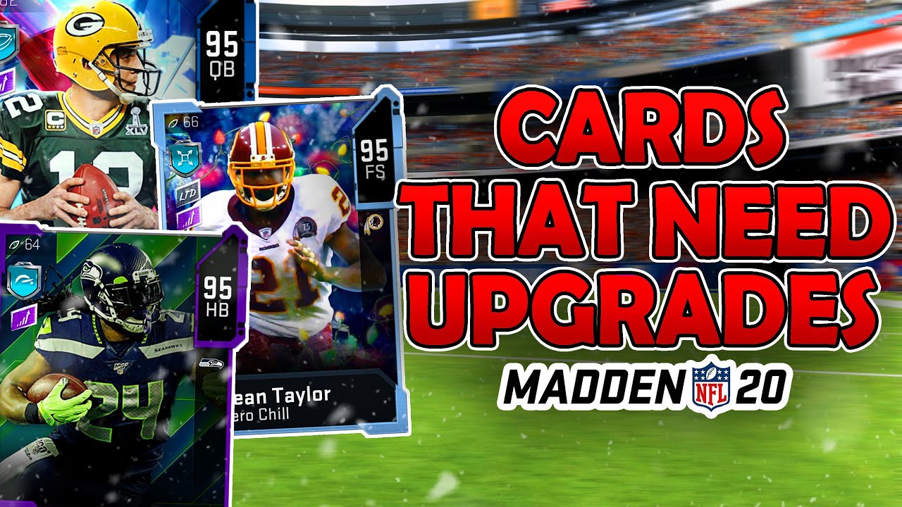 Cards That NEED UPGRADES - Madden 20 Ultimate Team - YouTube