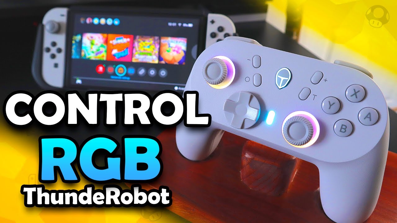 Control RGB para Nintendo Switch G45 PRO y PC de ThundeRobot - YouTube