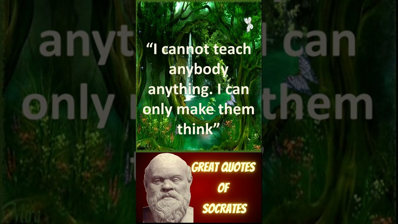 Socrates Quotes I Cannot Teach Anybody Anything
