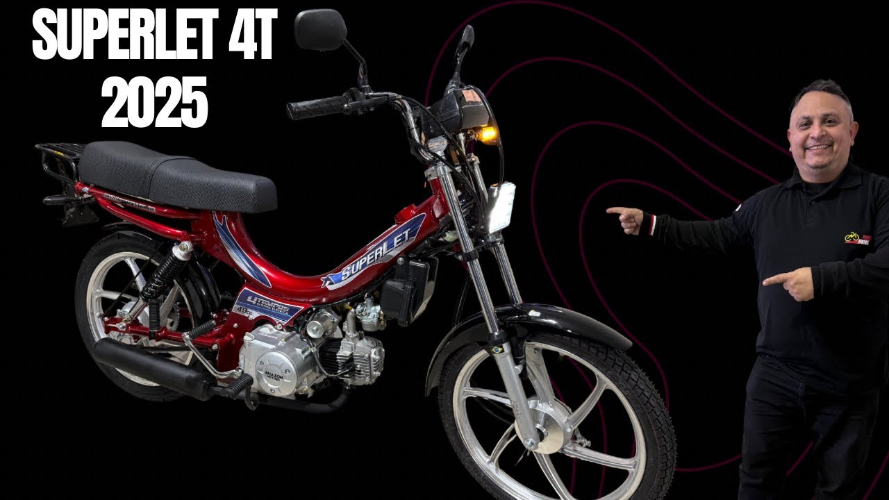 Nova Mobilete Superlet 4T 2025 - YouTube