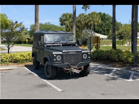 1986 Defender Diesel 12J March 22 2022 - YouTube