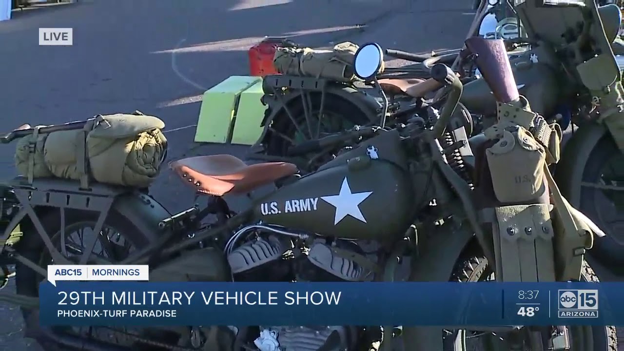 What you'll see at the 29th Annual Military Vehicle Show - YouTube