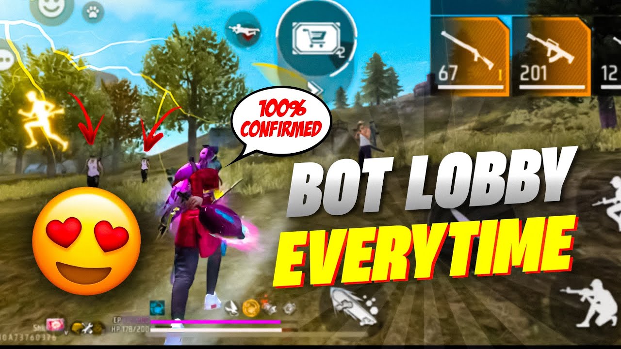 BOT LOBBY IN EVERY MATCH 😉 2 X FASTER PLUS 😍 - YouTube