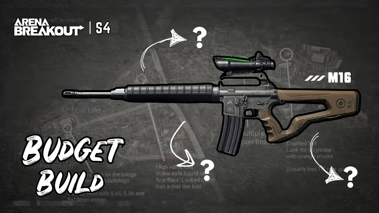 Budget Build m16 for maximum profit in farm lockdown | Arena Breakout ...