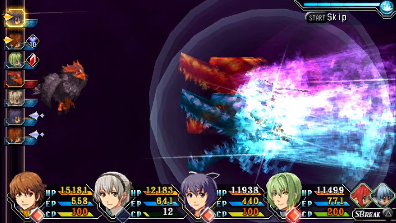 Trails of Azure - Lloyd and Rixia DOUBLE DRAGON STRIKE Combi - The ...