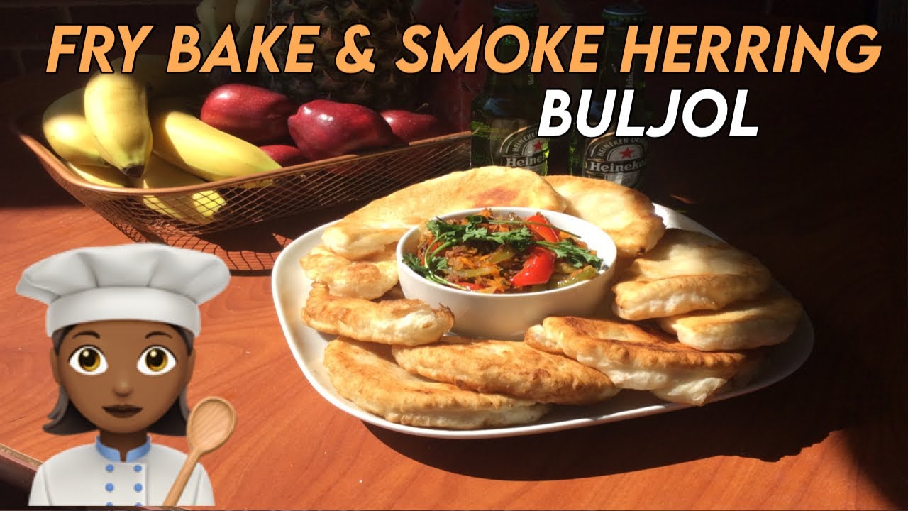 HOW TO MAKE FRY BAKE & SMOKE HERRING BULJOL - YouTube