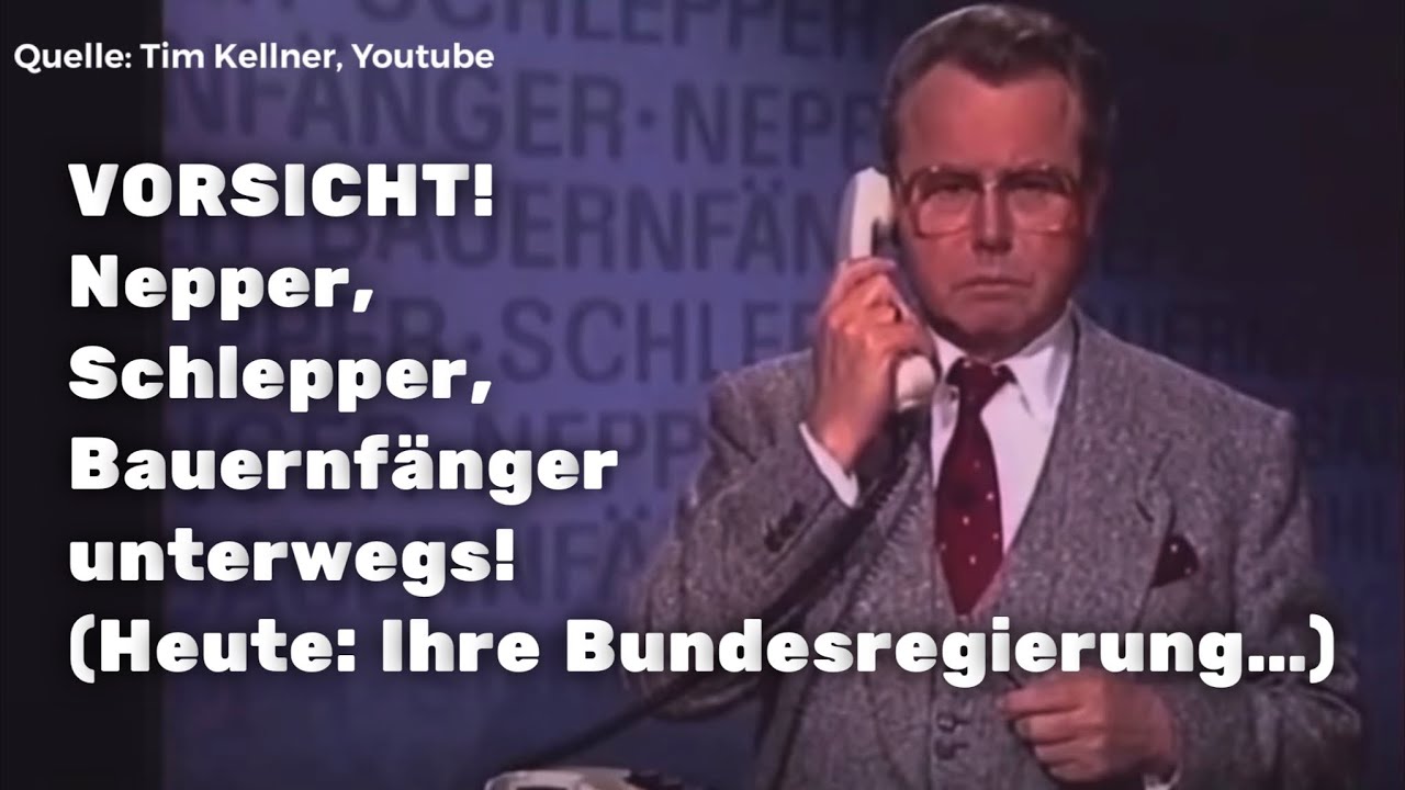 Nepper, Schlepper, Bauernfänger! 😂 - YouTube