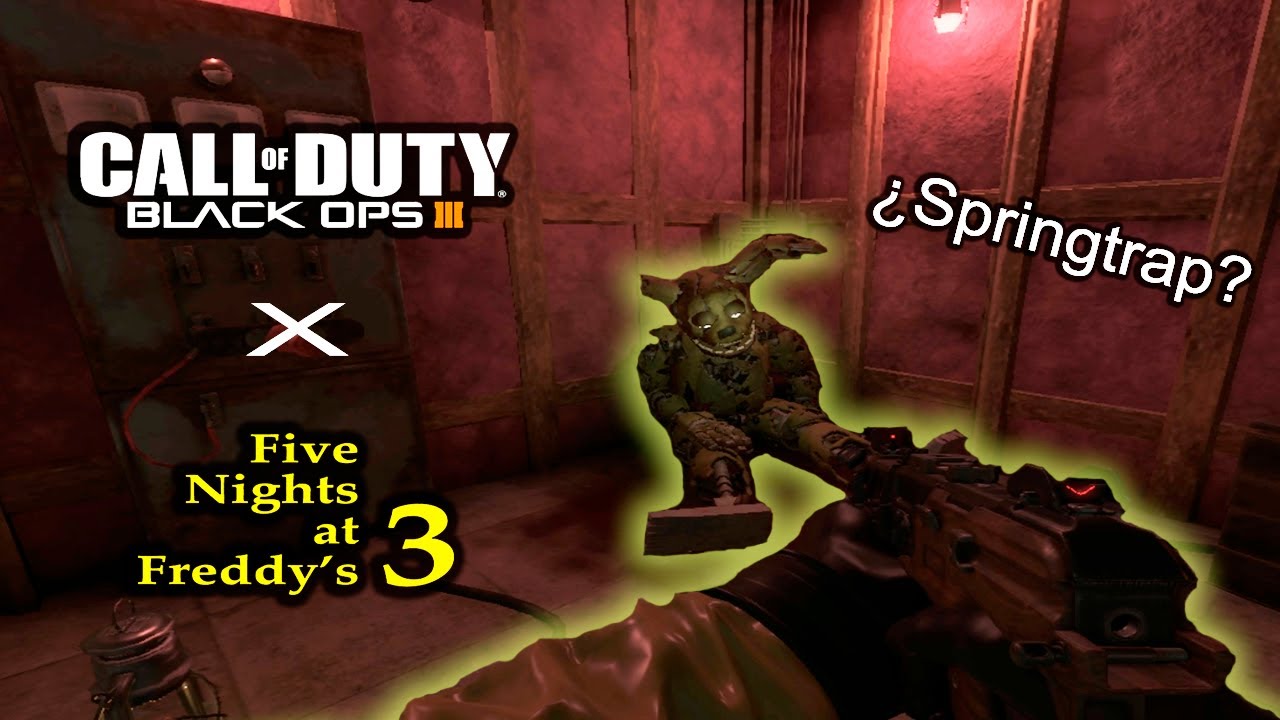 ¡EL MEJOR MAPA DE FNAF 3 QUE HE JUGADO! | Call of Duty Black Ops 3 ...
