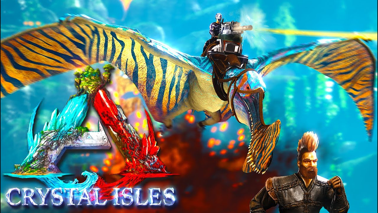 ARK ASÍ ES EL TROPEOGNATHUS GAMEPLAY Y COMANDO Ark: Survival Evolved ...
