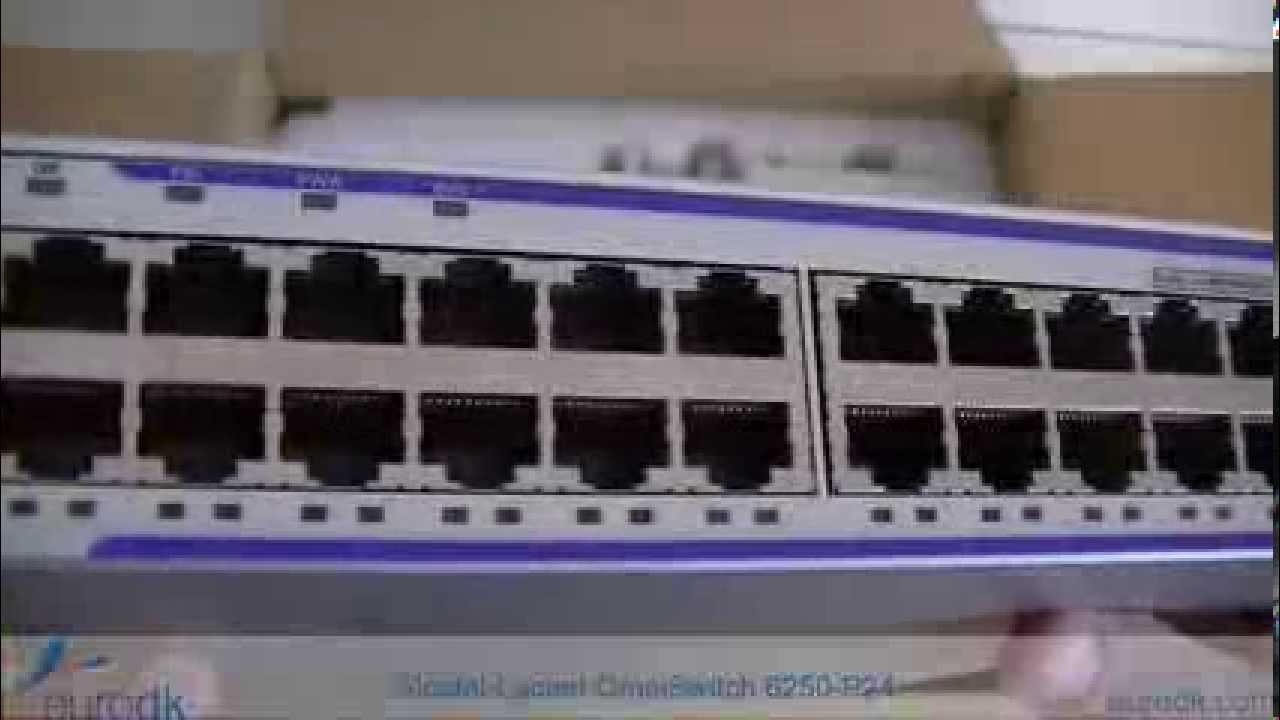 Alcatel-Lucent OmniSwitch 6250-P24 QUICK UNBOXING & SPECIFICATIONS HD ...