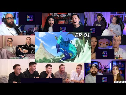 Hunter x Hunter Episode 01 | Reaction Mashup #anime #hunterxhunter  #animereactionmashup