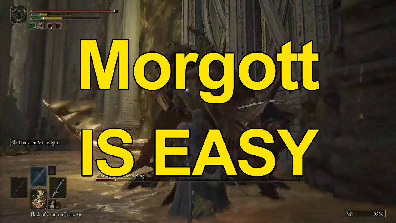 Elden Ring: Easily Defeat Morgott In Just 1 MINUTE (Easy Guide) - YouTube