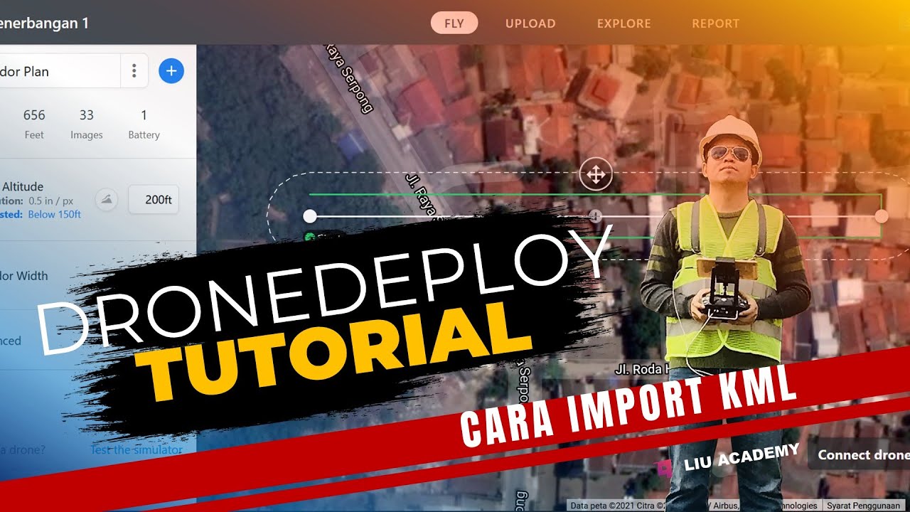 #3 DroneDeploy Tutorial - Membuat Misi di DroneDeploy dari Data KML - YouTube