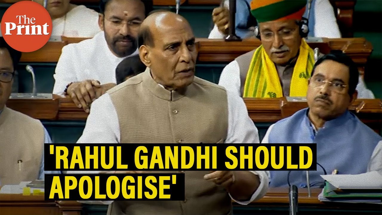 Rahul Gandhi Insulted India In London Should Apologise Defence