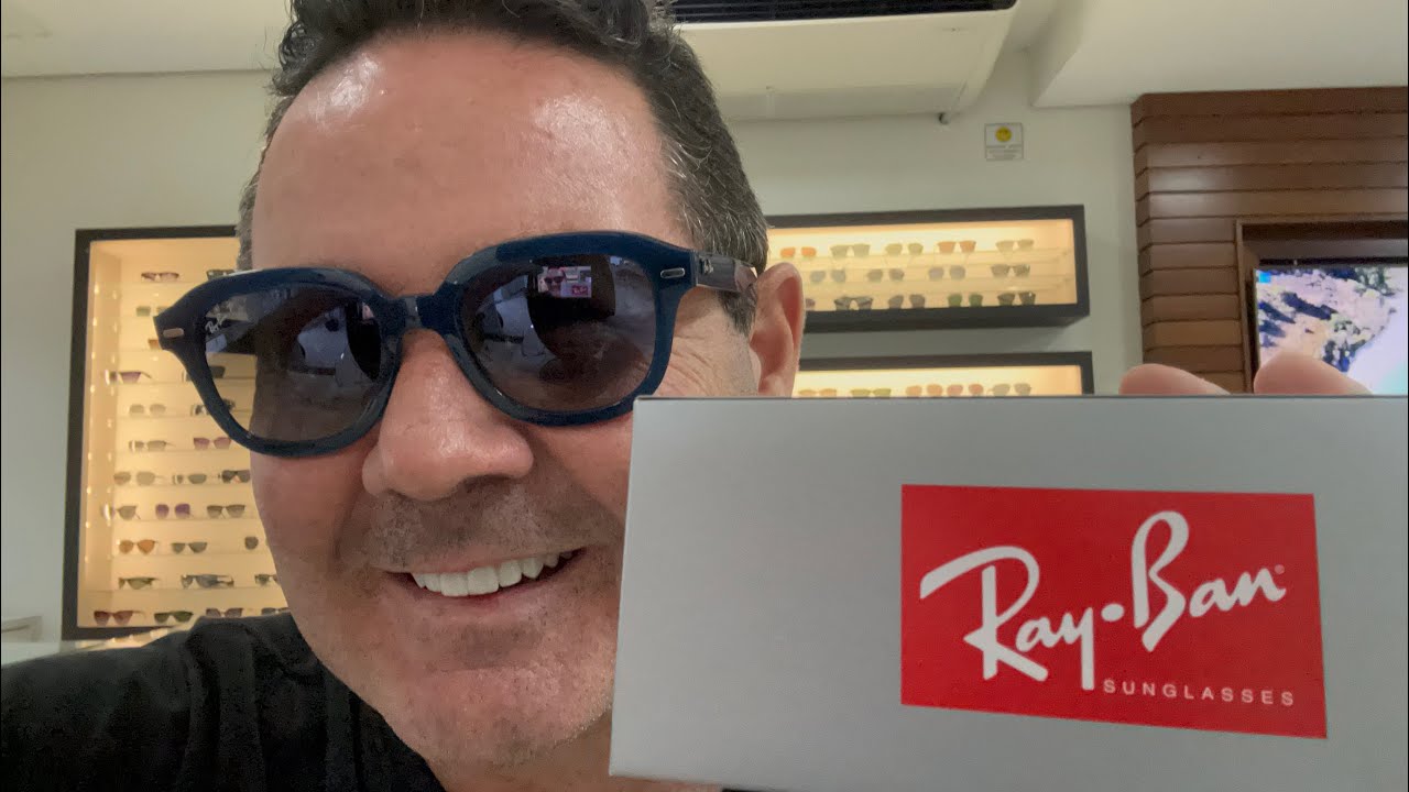 Ray Ban 4398 Erik Cristal #verbim #rayban - YouTube