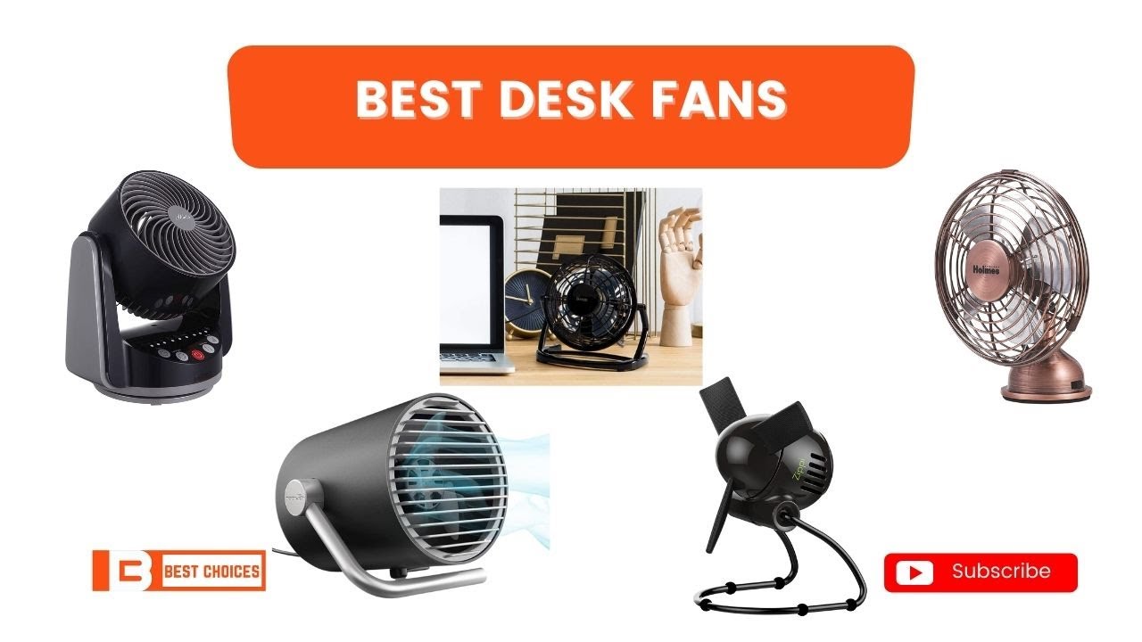 Top 10 Best Desk Fans | Video Review | Best Choices - YouTube