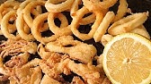 Fructe de mare, creveti si calamari prajiti, reteta rapida | Gina ...