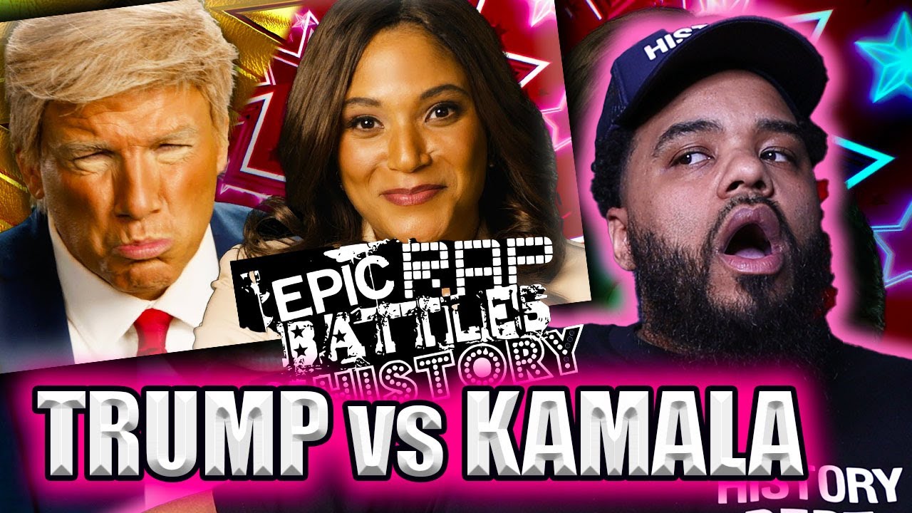 Donald Trump Vs Kamala Harris- Epic Rap Battles Of History- HIP HOP ...