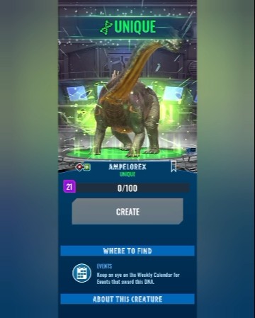 🔥AMPELOREX🔥|JURASSIC WORLD ALIVE | #jurassicworld #trending #dinosaur # ...