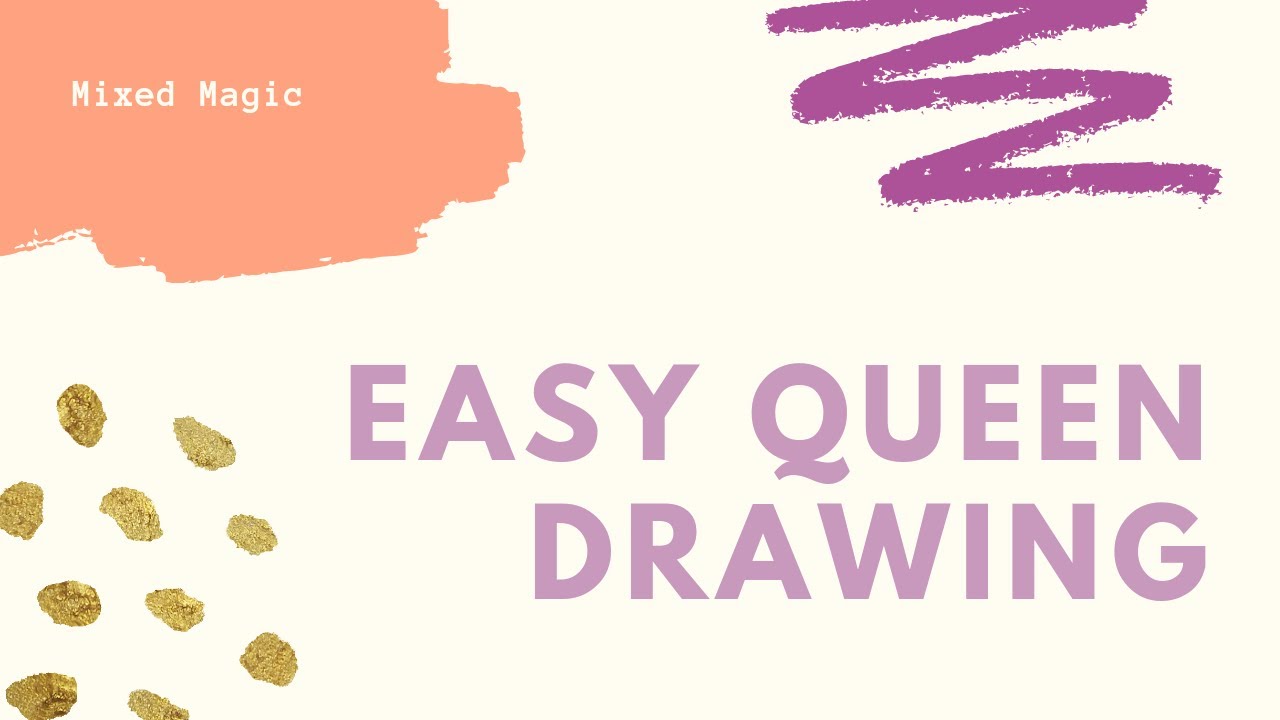 How To Draw Easy Queen Drawing || Animation || Step By Step || Misha ...