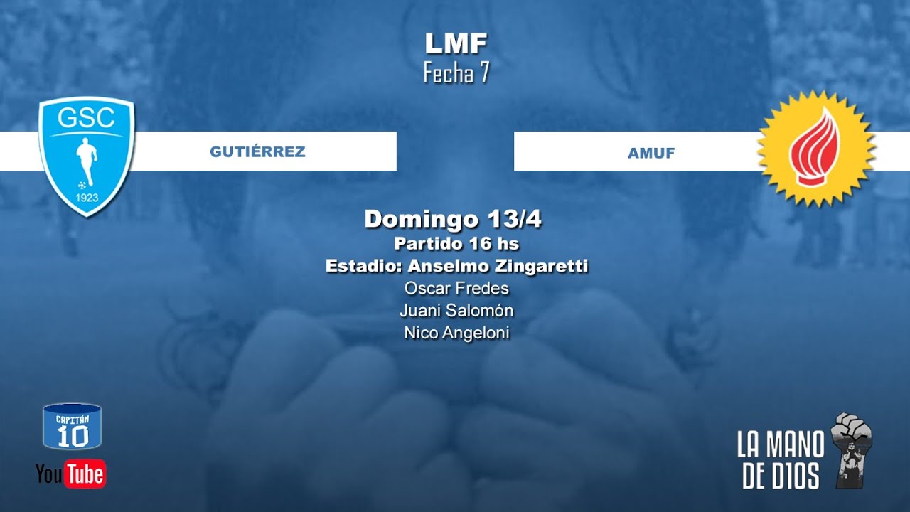 Luján vs. Eva Perón. Liga Mendocina. Fecha 7. Zona B. - YouTube