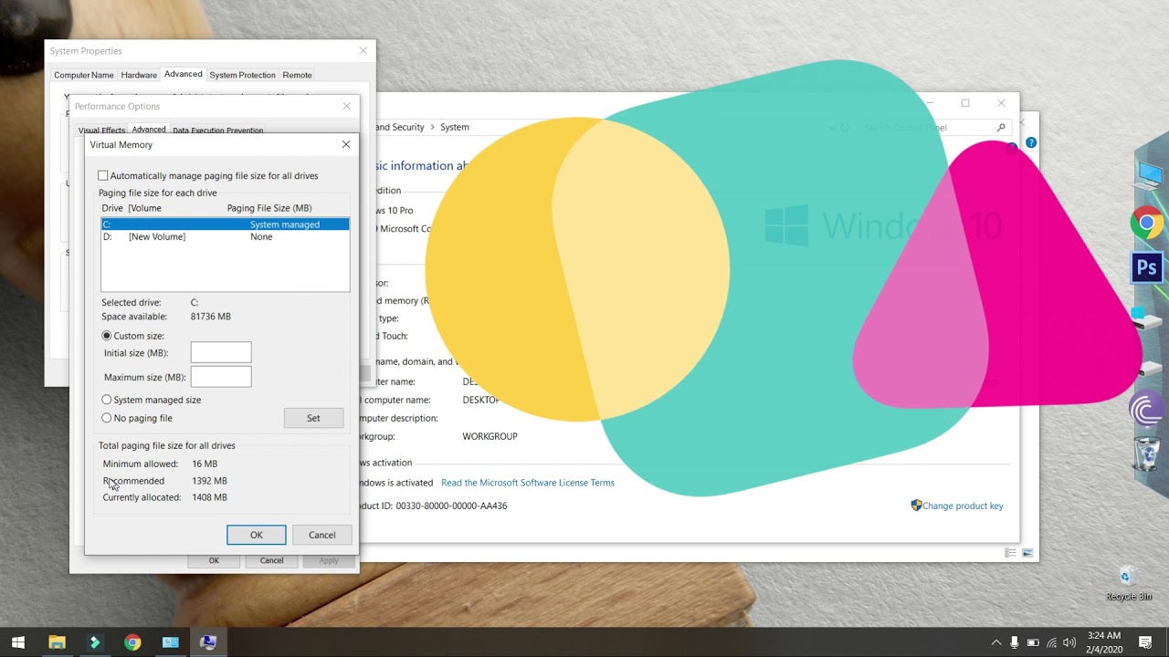 How To Use Virtual RAM In Windows 10 ( KAKO PROMENITI VIRTUALNU ...
