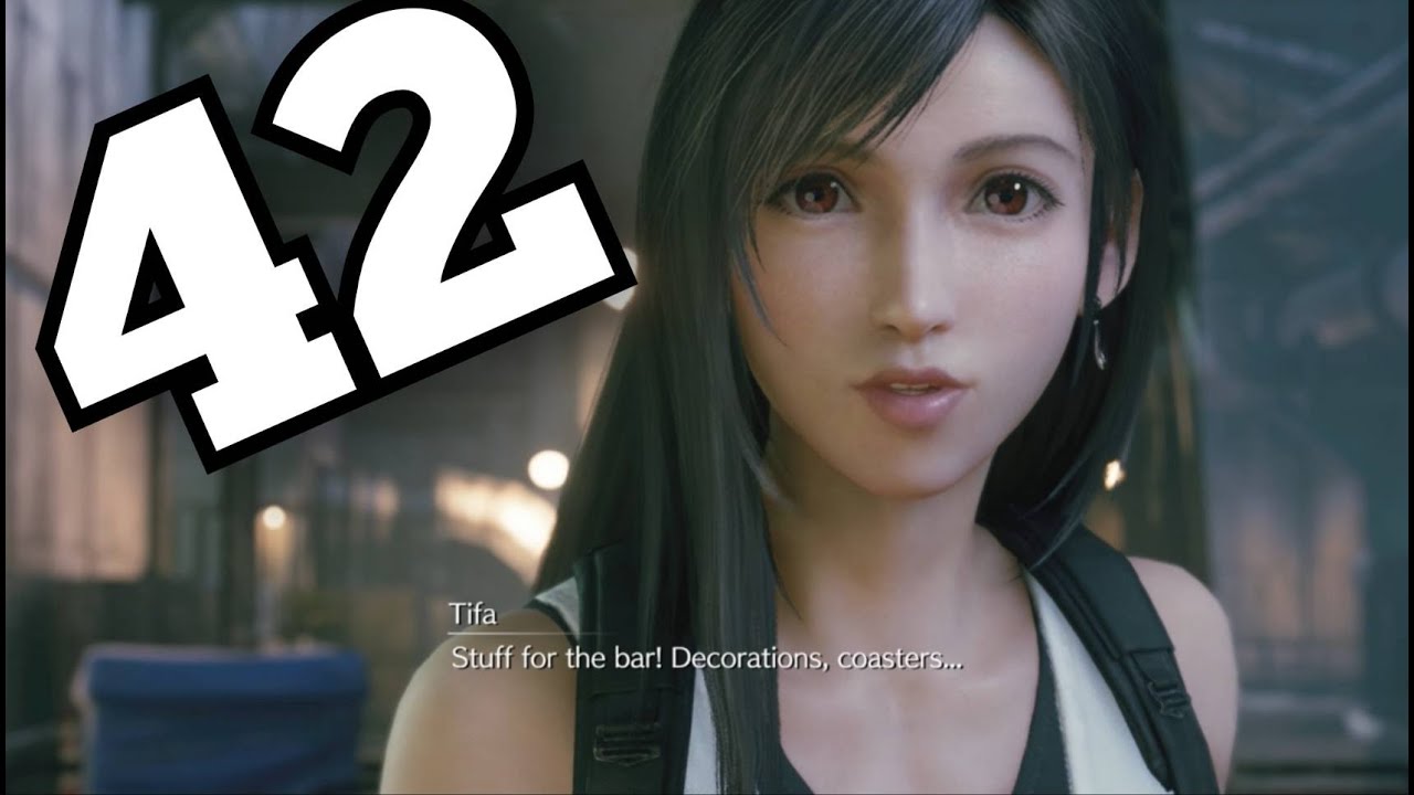 EP 42 Stuff for the bar! Decorations, coasters... FINAL FANTASY VII ...