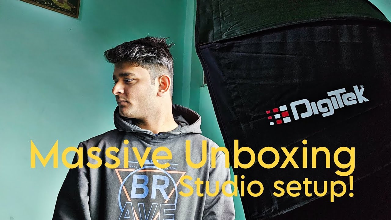 *Massive Unboxing* | Studio Setup | inspired by @UrAvgConsumer. - YouTube