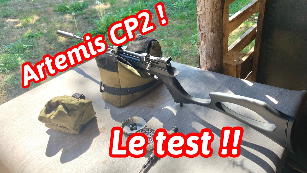 ARTEMIS CP2 pistolet ou carabine Co2 4.5mm 2 en 1 , le top pour débuter ...